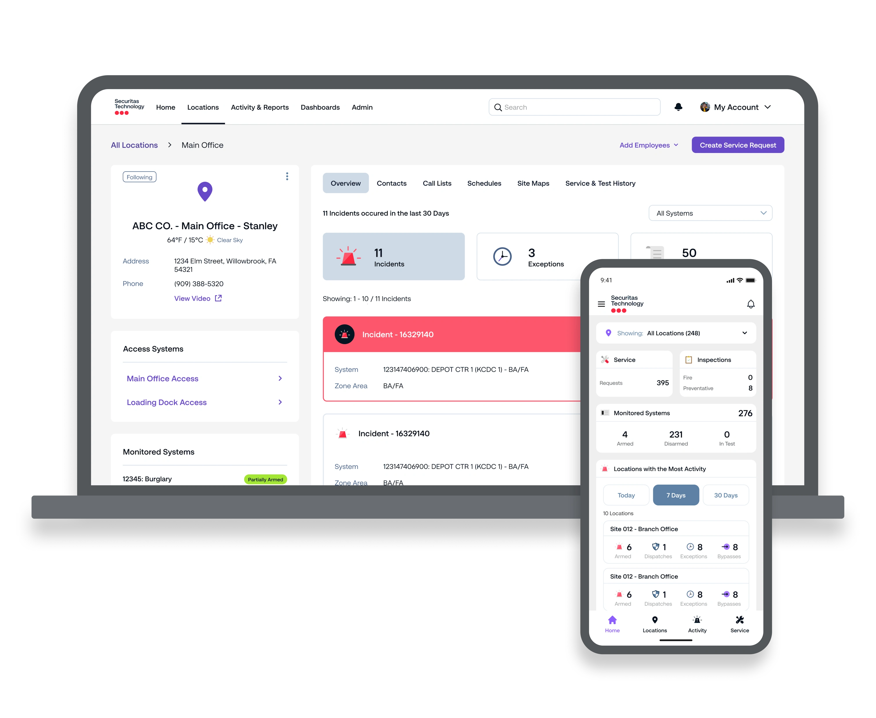 Securitas Technology - SecureStat® HQ